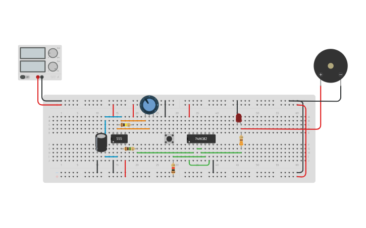 Circuit design mini project ver 2 - Tinkercad