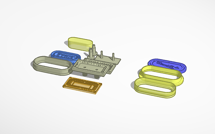 3D design biscoff cutter - Tinkercad