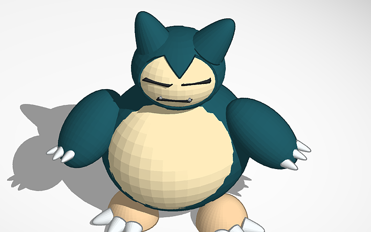 3D design pokemon - Tinkercad