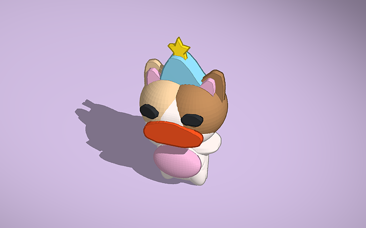3D design my cute oc - Tinkercad