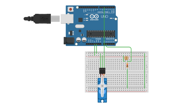 Circuit design electronics 2 - Tinkercad
