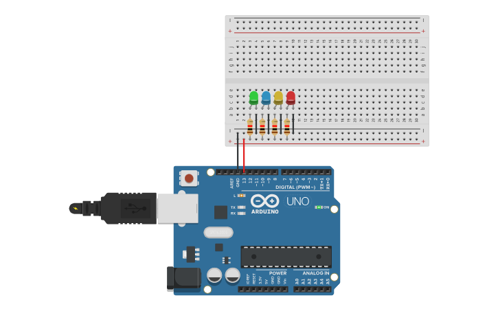 Circuit Design Parallel Connection Tinkercad