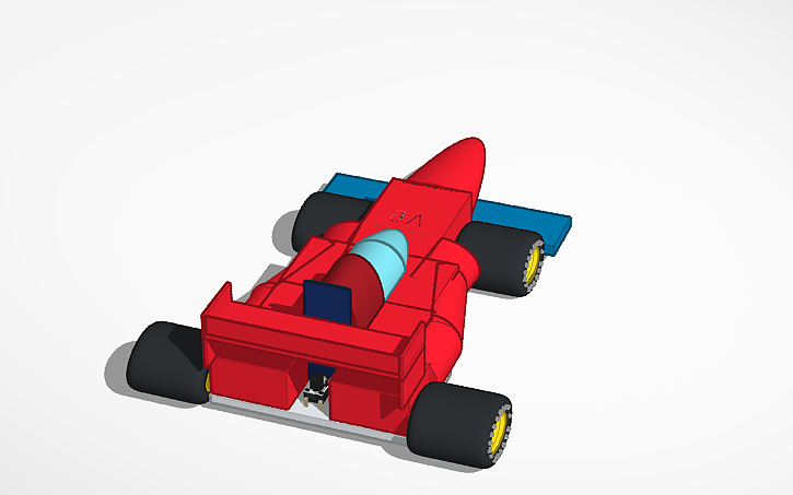3D design Line following robot - Tinkercad