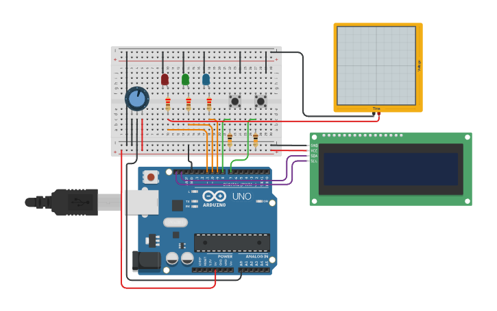 Circuit design StartPoint_Training_1 - Tinkercad