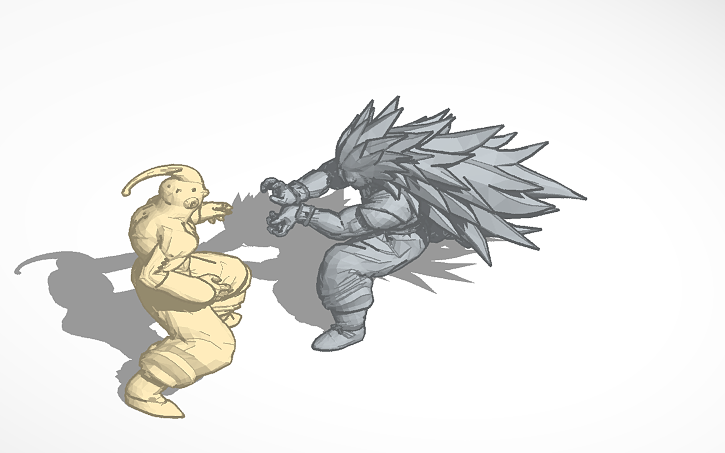 3D design DRAGON BALL - Tinkercad