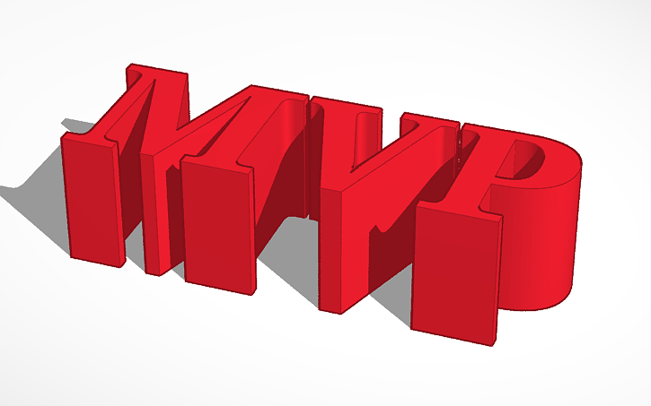 3D design MVP - Tinkercad