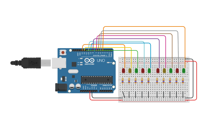 Circuit design Powerful Jarv-Hillar - Tinkercad