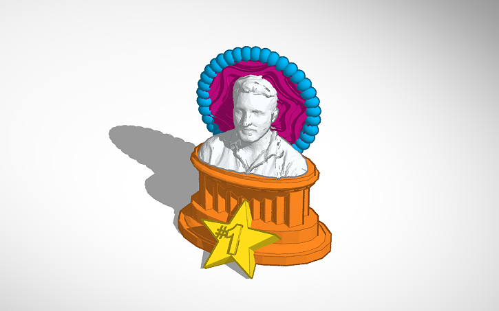 3D design Trophy - Tinkercad