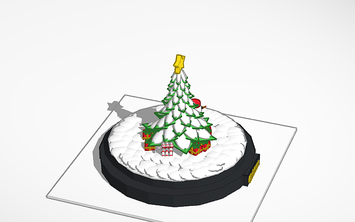 3D design Christmas - Tinkercad
