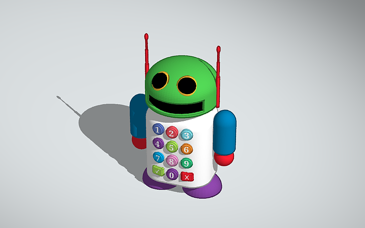 3D design Blabbot - Tinkercad