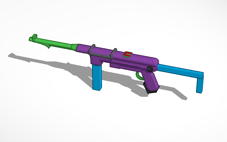 3D design guns - Tinkercad