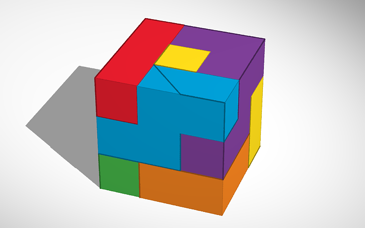 3D design Copy of Puzzle Cube #2 - 3x3 (Entry) - Tinkercad
