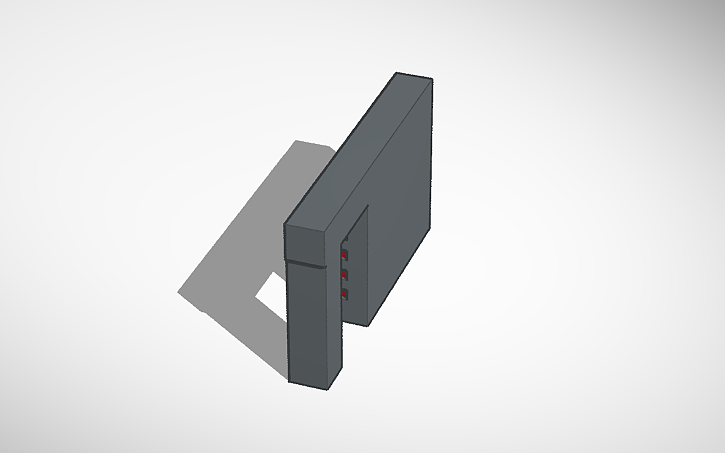 3D design Simple laser lock door - Tinkercad