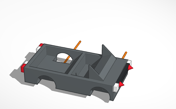 3D design Trying to make a moving toy car - Tinkercad