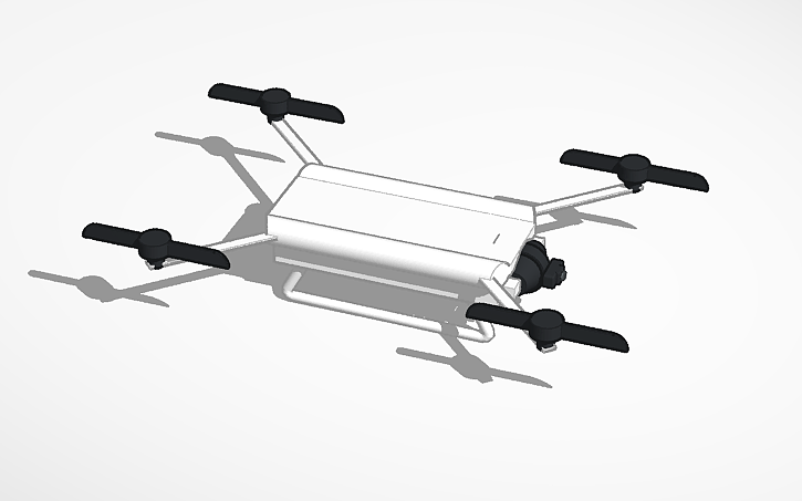 3D design Drone SIM LAB - Tinkercad
