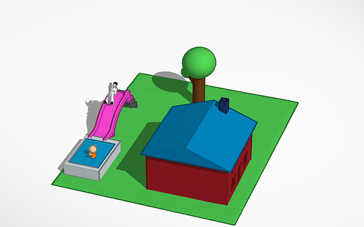 3D design my entry to the backyard challenge - Tinkercad