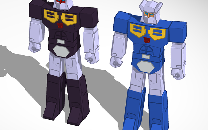 3D design Transformers G1 rewind and eject - Tinkercad