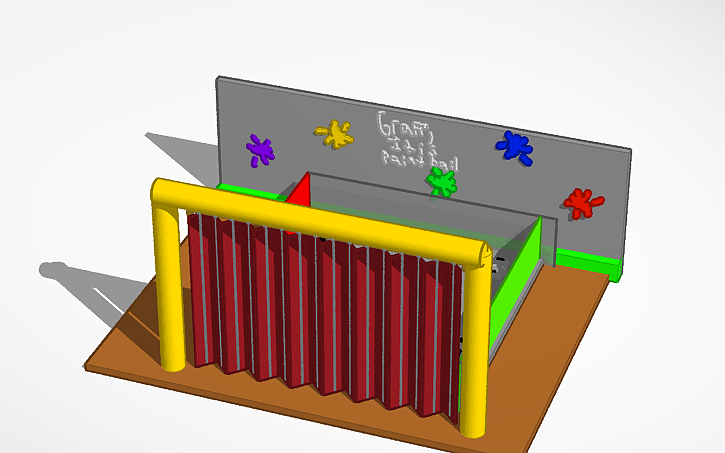 3D design Robotic Paintball Show! - Tinkercad