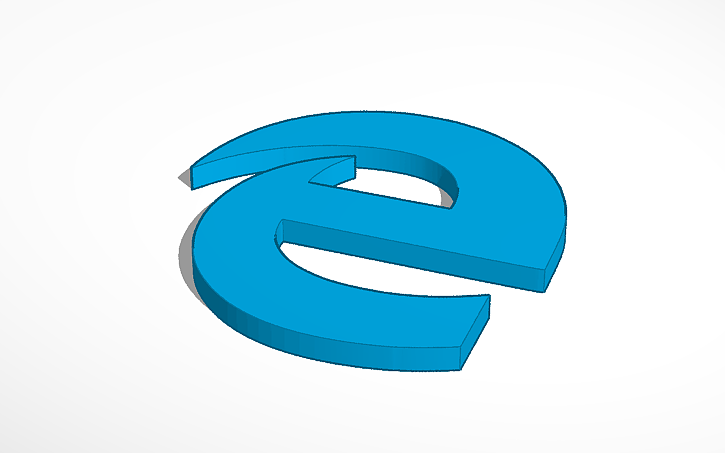 3D design Microsoft Edge - Tinkercad