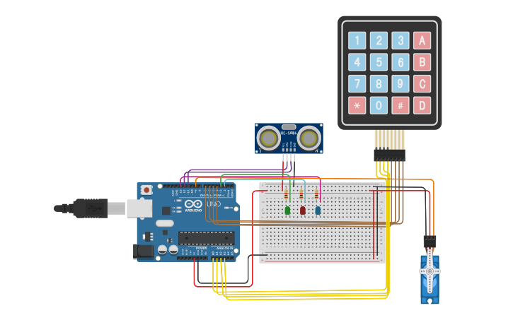 Circuit design Epic Duup - Tinkercad