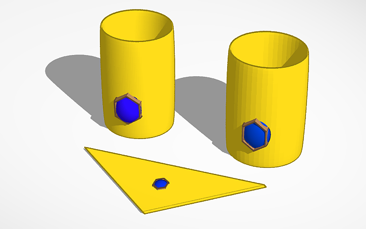 3D design brolly - Tinkercad