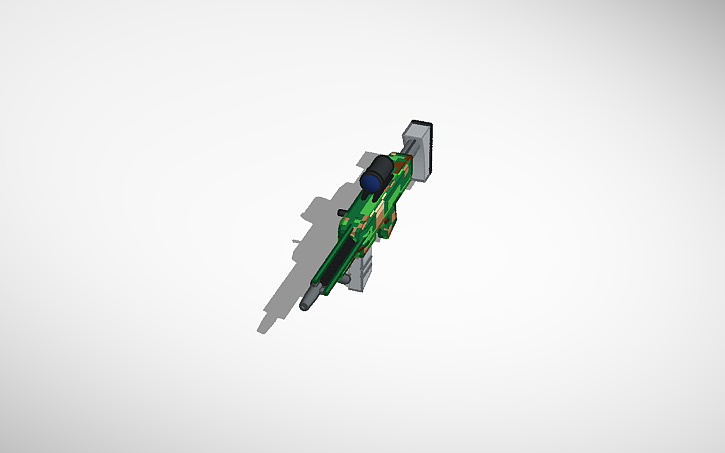 3D design DCA Sf1 (camo wrap) - Tinkercad