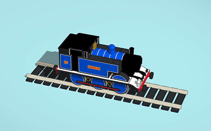 3D design Bachmann Branchline BR E2 Tank Engine No.49 "Stuart" - Tinkercad