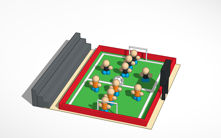 3D design soccer - Tinkercad