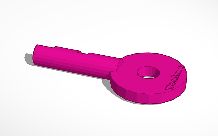 3D design Keys - Tinkercad