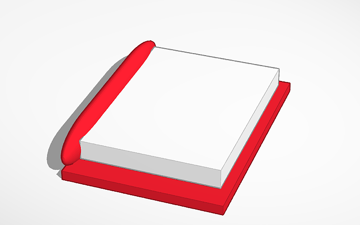 3D design 98P Notebook - Tinkercad