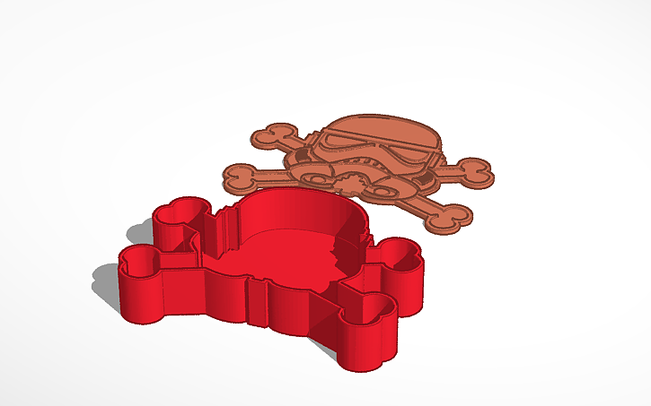 3D design StormTrooper - Tinkercad
