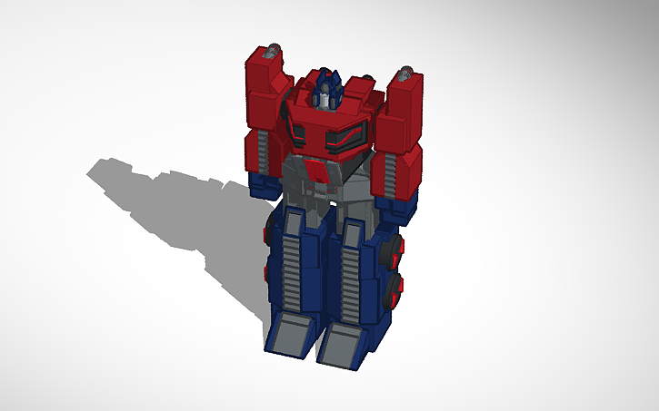 3D design Copy of optimus prime fall of cybertron - Tinkercad