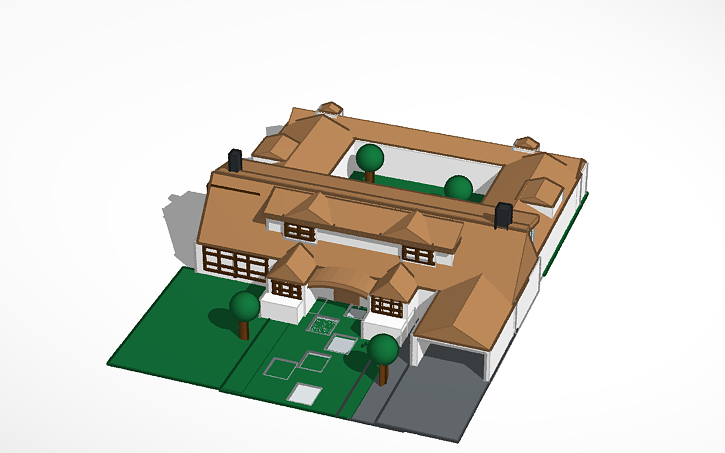 3D design Mansion - Tinkercad