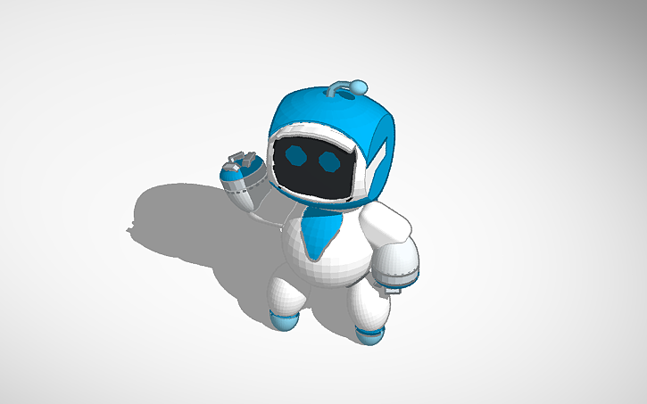 3D design Astro Bot - Tinkercad