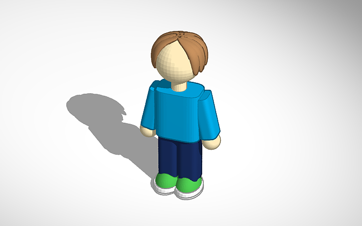 3D design a boy - Tinkercad