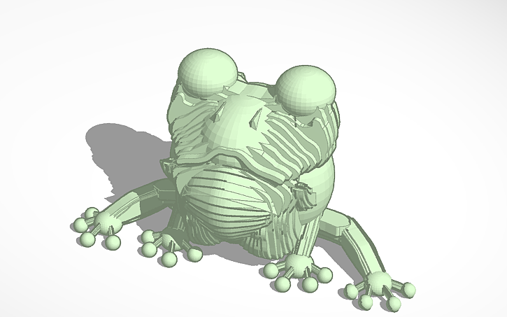3D design Frog? - Tinkercad