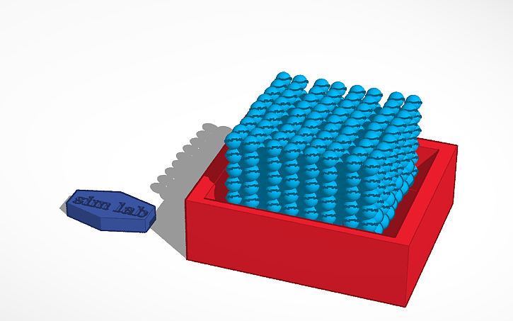 3D design ball pit (sim lab) - Tinkercad