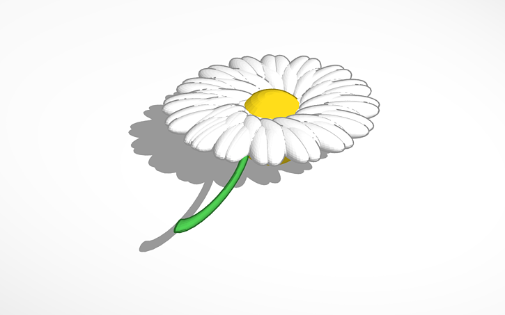 3D design Daisy - Tinkercad