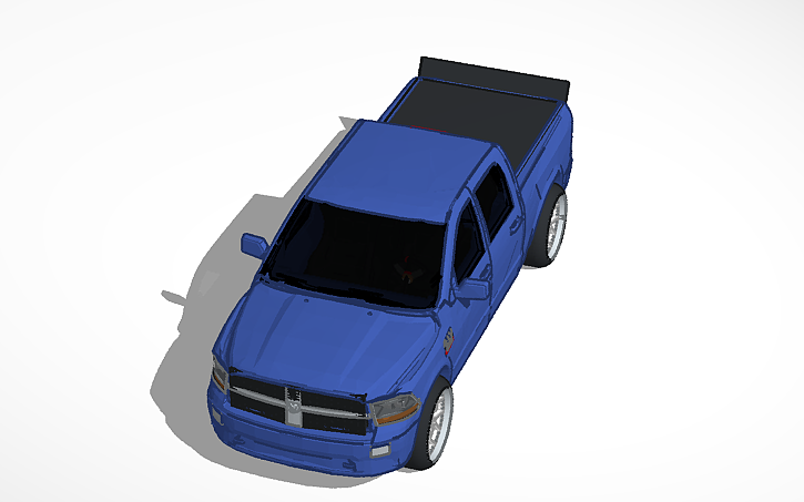 3D design 2014 Dodge Ram 1500 Custom 2,000 HP - Tinkercad