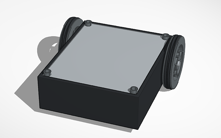 3D design 150g test bot - Tinkercad