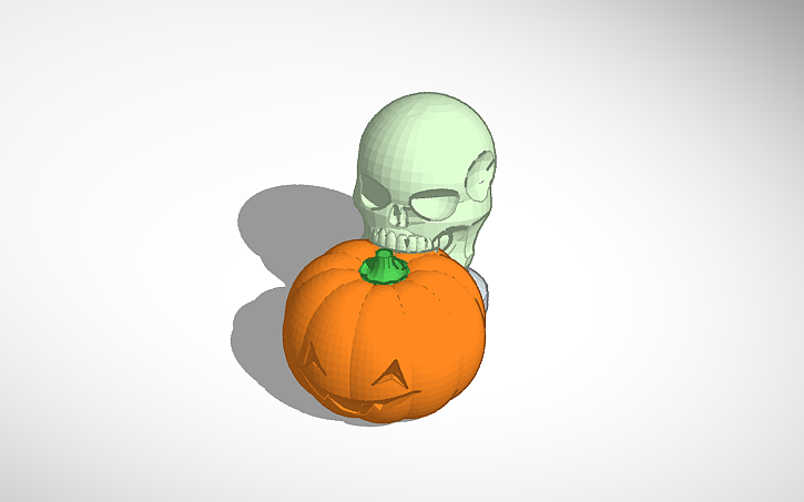 3D design Halloween 3D print - Tinkercad