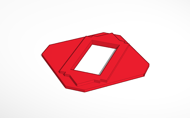 3D design Electrical Box Cover - Tinkercad