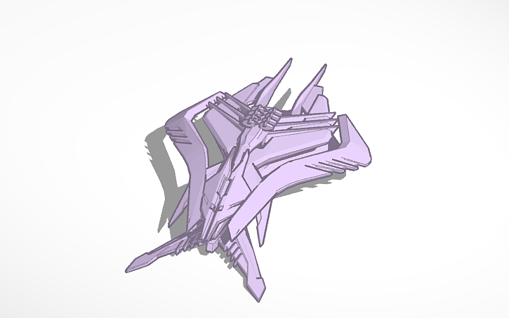 3D design Viriax Shrike - Tinkercad