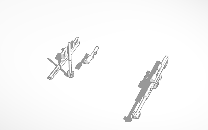 3D design 50 cal - Tinkercad