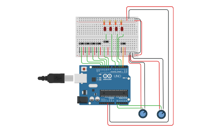 Circuit design Car Lock Design - Tinkercad