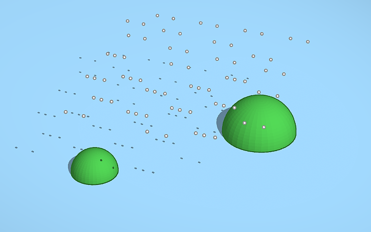 3D design Clouds - Tinkercad
