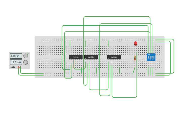 Circuit design E - Tinkercad