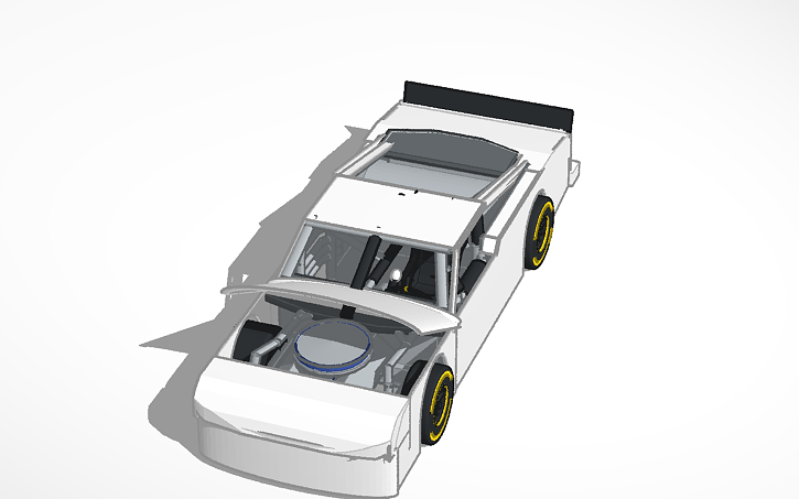 3D design NASCAR - Tinkercad