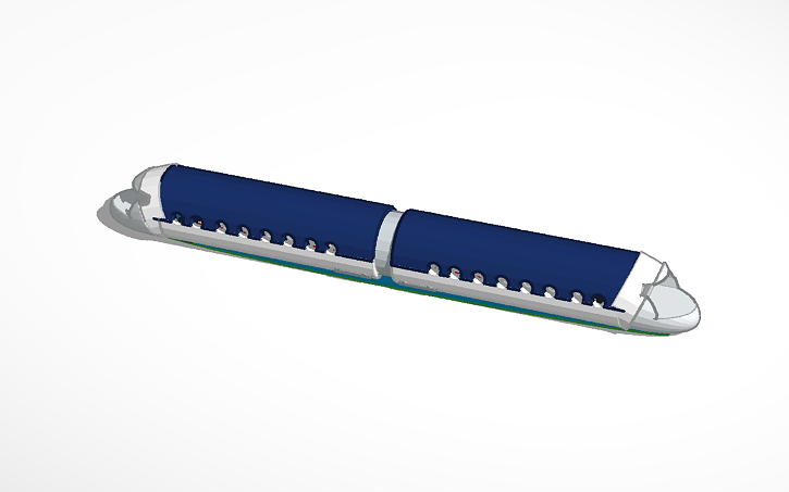 3D design Hover train - Tinkercad