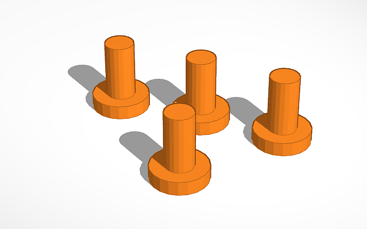 3D design Raspberry Pi Case Buttons - Tinkercad